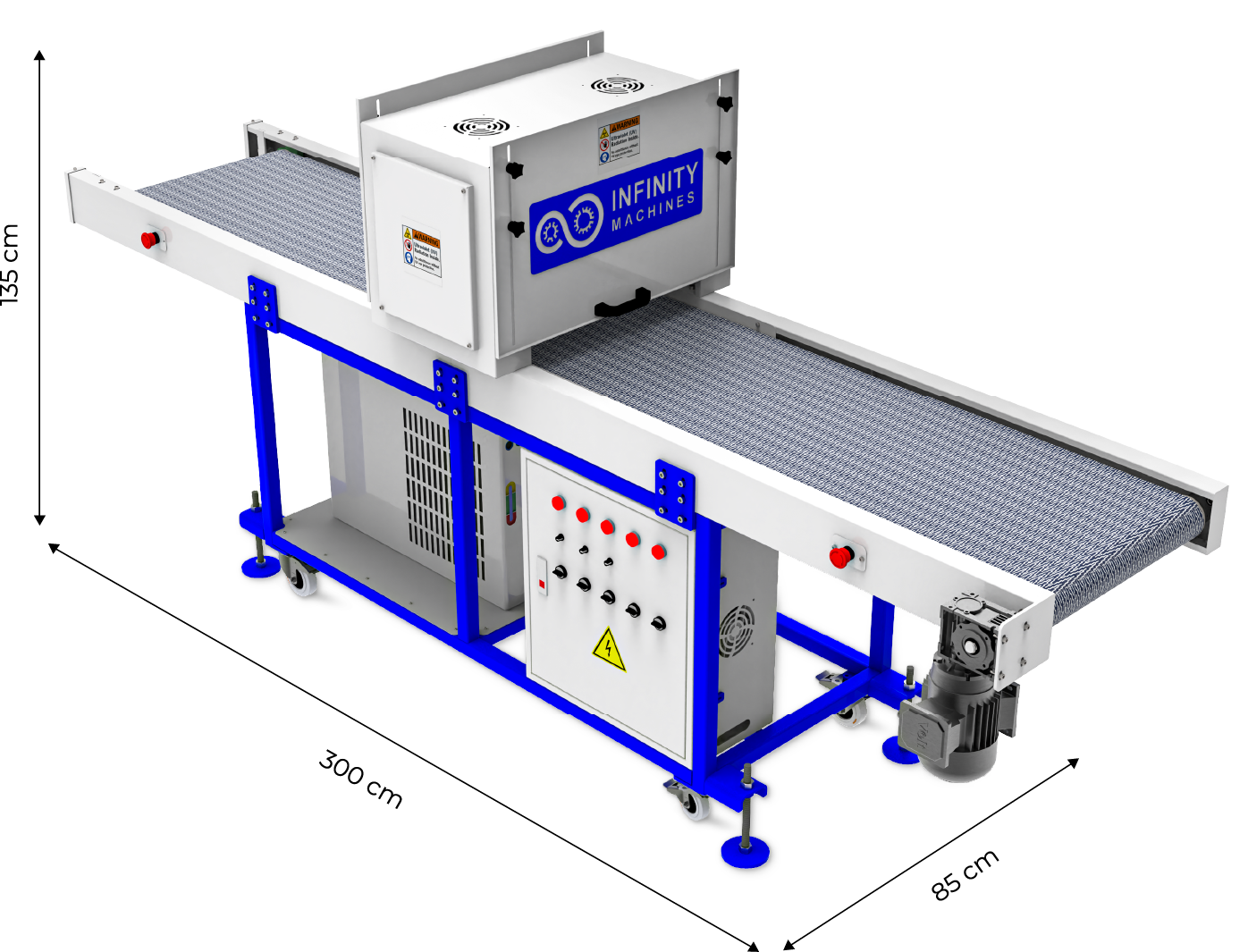 UV Curing Conveyor - Infinity Machines
